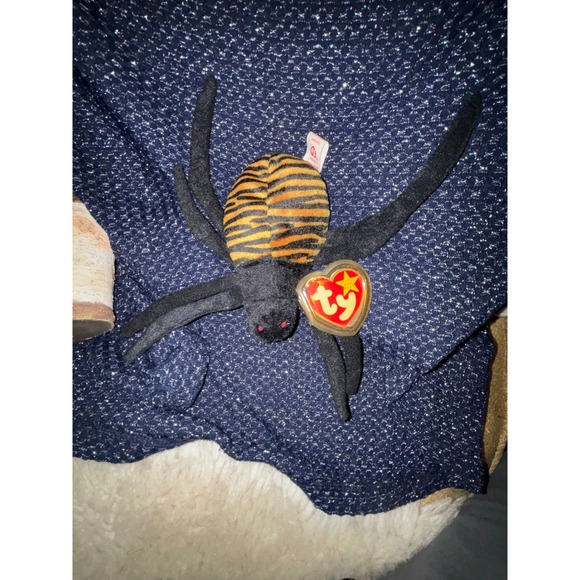 Ty | Toys | Ty Beanie Baby Spinner The Spider Plush Toy Halloween ...